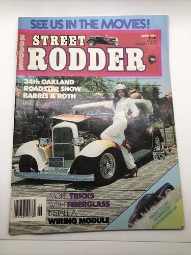 Street Rodder 1982 June Classic Hot Rod Modified Custom Cars and Trucks ...