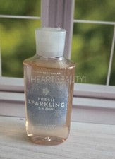 3x Bath & Body Works Fresh Sparkling Snow Shower GEL 10 Oz PocketBac ...