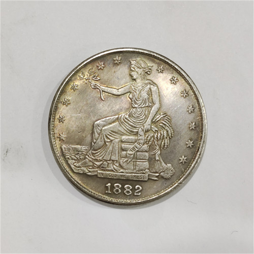 1882 Trade Dollar Coin Liberty American Liberty Coin | eBay