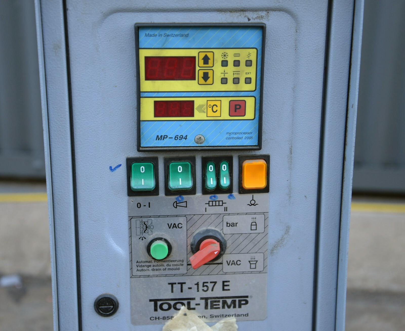 Tool-Temp TT-157E 3~ 10.1 kW PLASTICS DIE TEMP Mold Temperature ...