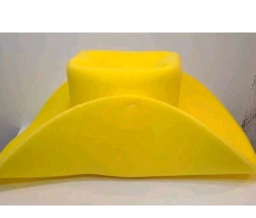 JUMBO FOAM BIG LARGE COWBOY WESTERN OVERSIZED COSTUME HAT Yellow 30 ...