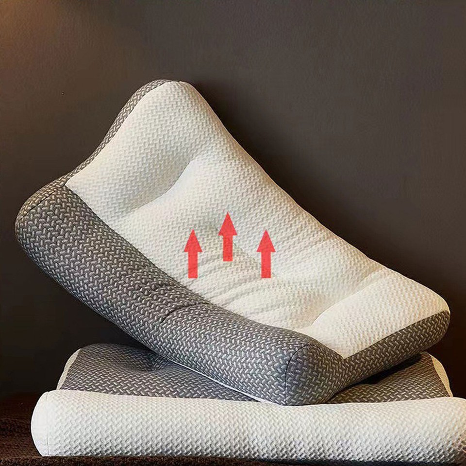 Ergonomic Pillow,Cervical Orthopedic Correction Repair Traction Contour ...