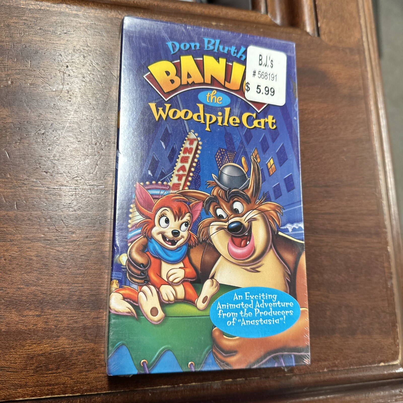 VHS Banjo The Woodpile Cat Don Bluth Tested Works 1979 1998 Crazy ...