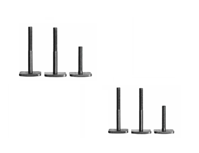 Thule T Track 591 598 Pro Ride Bike Carrier Bolts Complete Kit x 2 ...