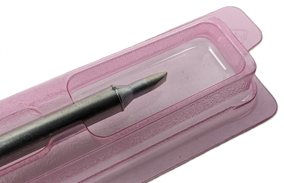 2 Metcal STTC-836 Soldering Tip Cartridge Chisel 30degrees 2.5mm Tip ...