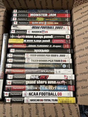 Sony PlayStation 2 PS2 Game Lot / Bundle - 20 Games - | eBay