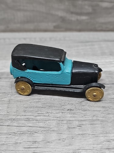 Cast car Toy Metal Wheel Vintage 1930s? 3 inches Repaint | eBay