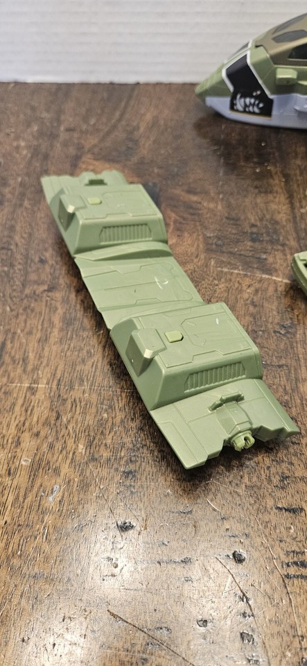 GI Joe Retaliation Ghost Hawk II VTOL Parts Lot Canopy Tail Wing Bottom ...