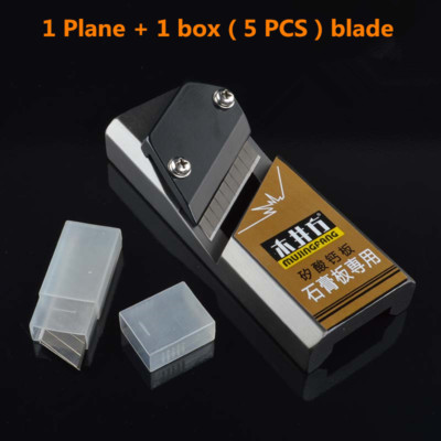 Gypsum plaster board plane plywood trimming woodworking plane + 5 PCS ...