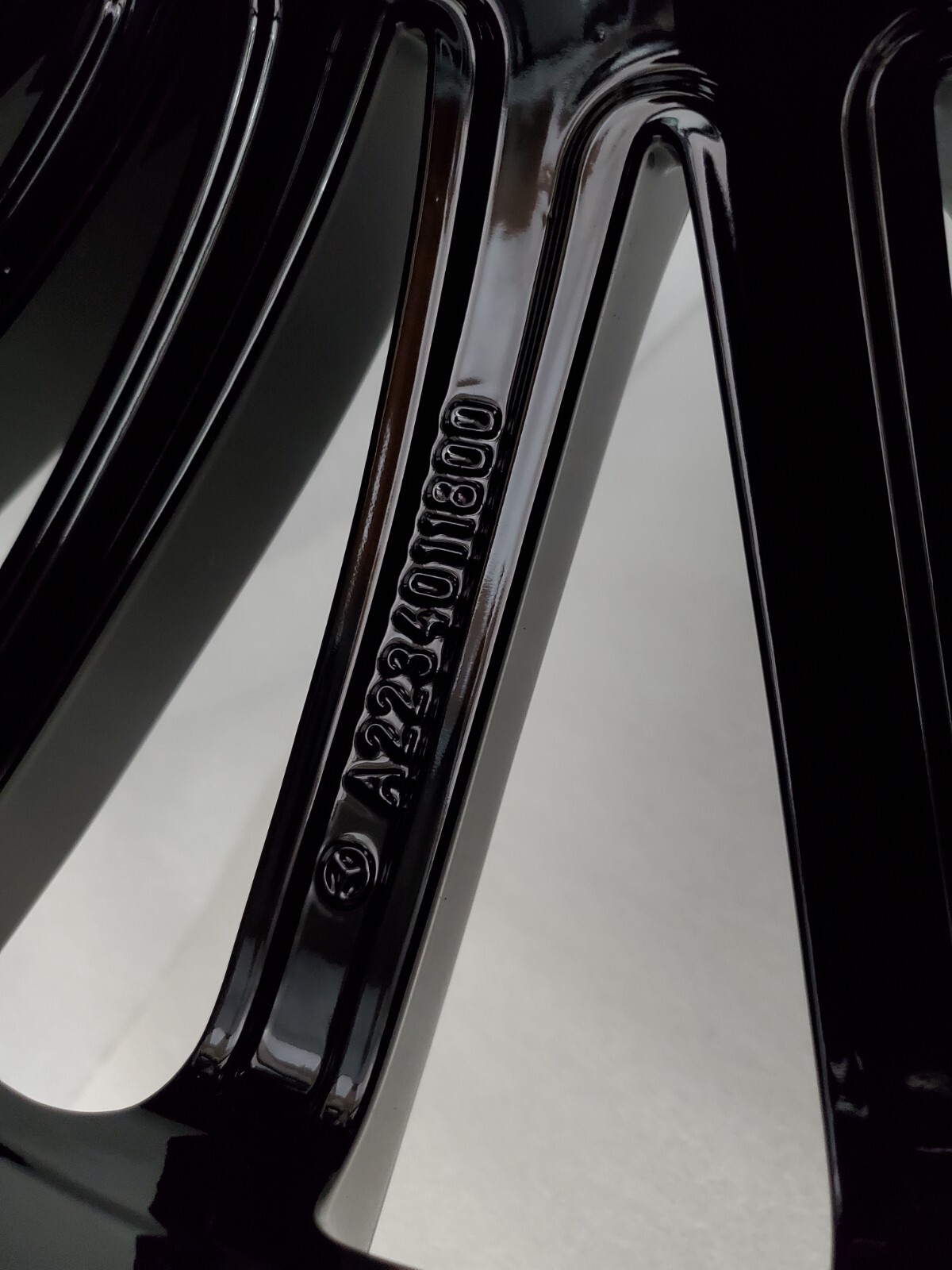 Original 21" Mercedes AMG S580 S560 S550 S63 OEM Wheels Gloss Black ...