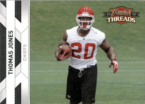 2010 Panini Threads Thomas Jones Kansas City Chiefs #73 Football Card | eBay