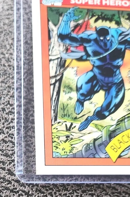 1990 Impel Marvel Universe Black Panther Super Heroes #20 Rookie SP ...