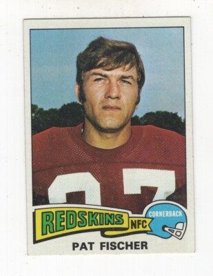 1975 TOPPS FOOTBALL PAT FISCHER WASHINGTON REDSKINS #332 | eBay