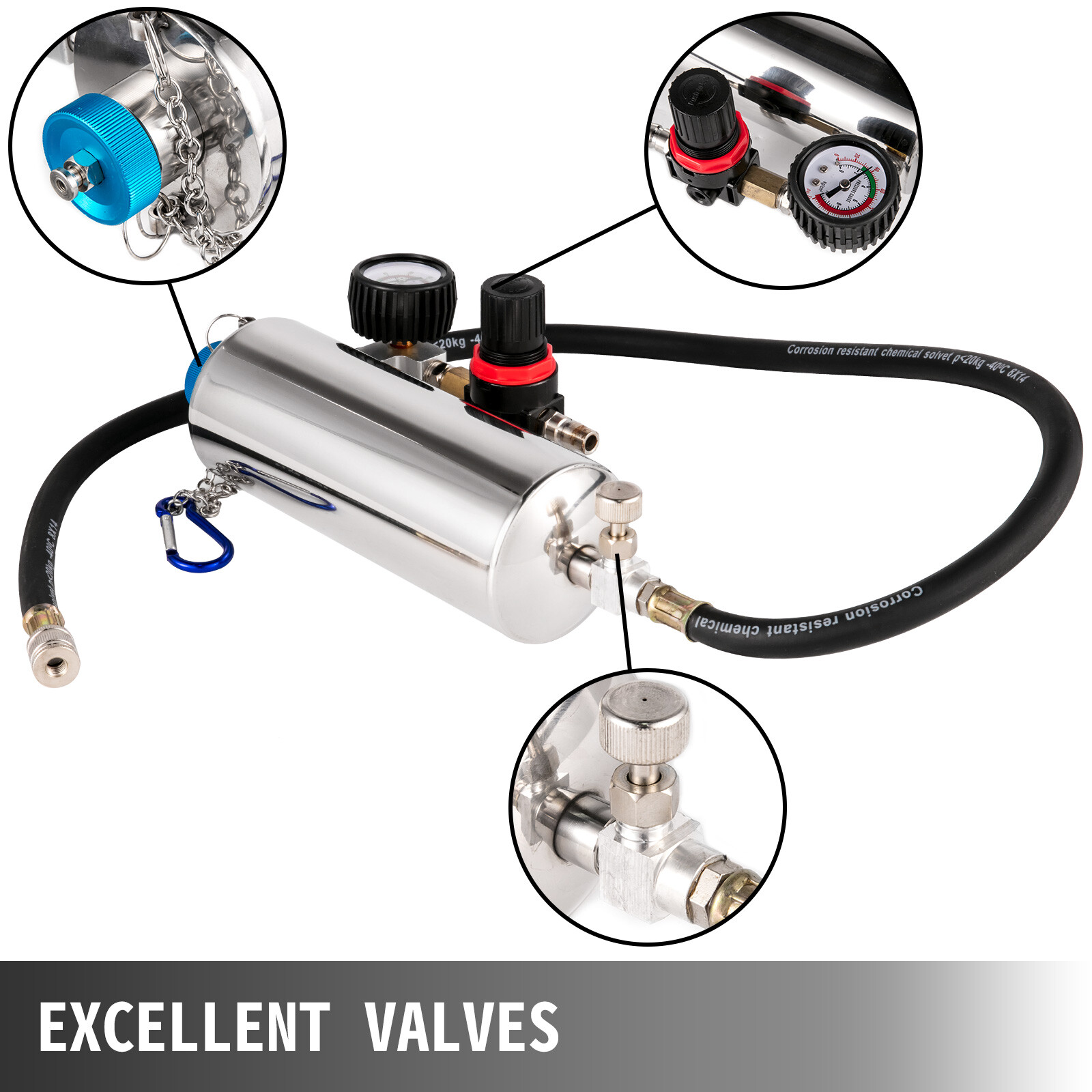 Automotive Non Dismantle Fuel Injector Cleaner Kit Fuel System Cleaning ...