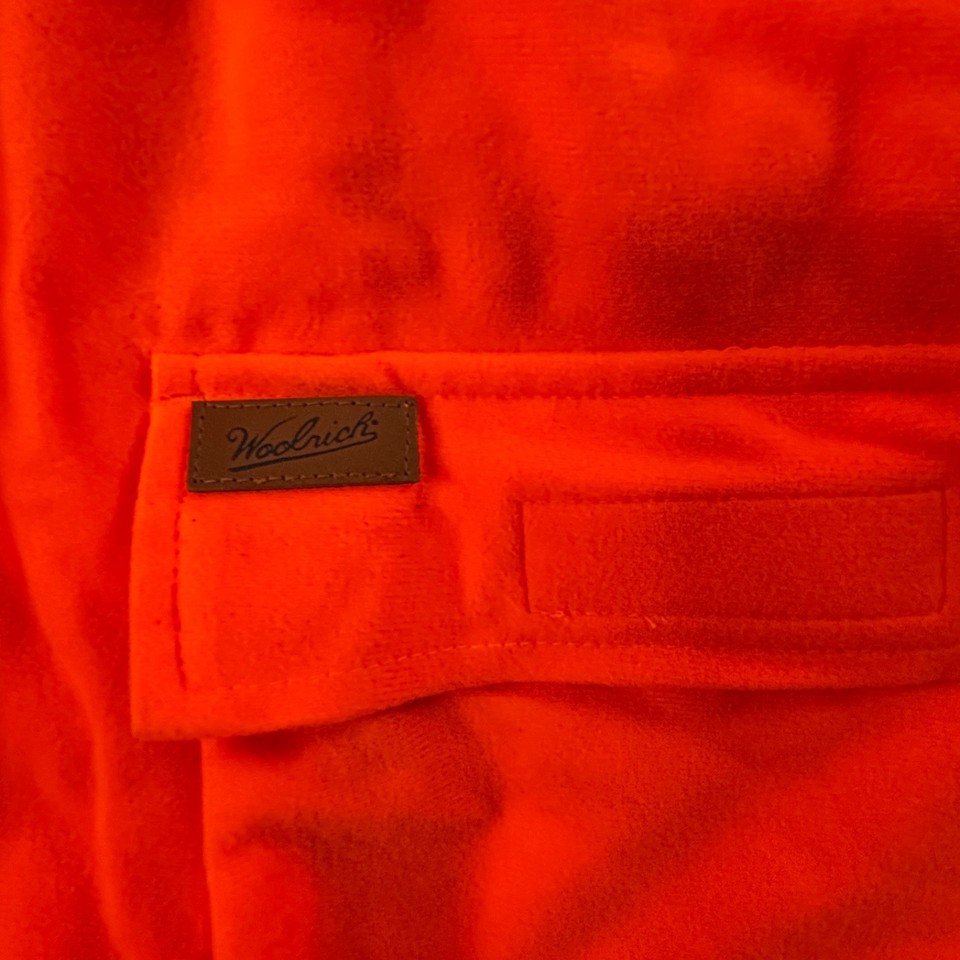 Woolrich Men L Blaze Orange Insulated Hunting Field Parka Jacket Coat ...