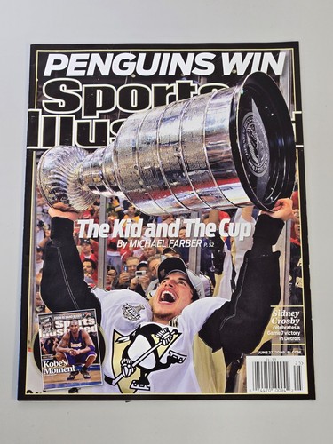 Sports Illustrated June 22, 2009 Pittsburgh Penguins Sidney Crosby ...