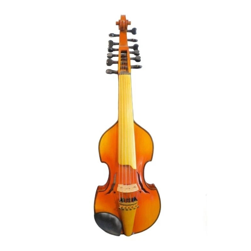 Baroque style song Master's 6×6 strings 14" Viola d'Amore ,carving back ...