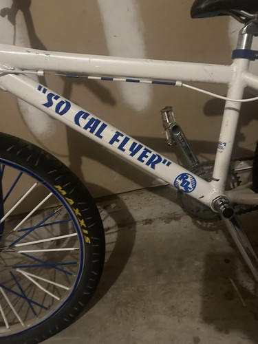 SE Bikes So Cal Flyer 24" BMX Bike, White And Blue’ (payed 750) | eBay
