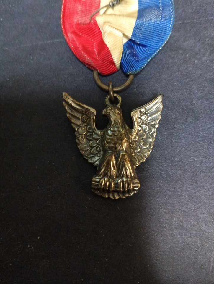 Sterling Eagle Scout Medal 1955 - 1969 CJC J-11 (18) | eBay