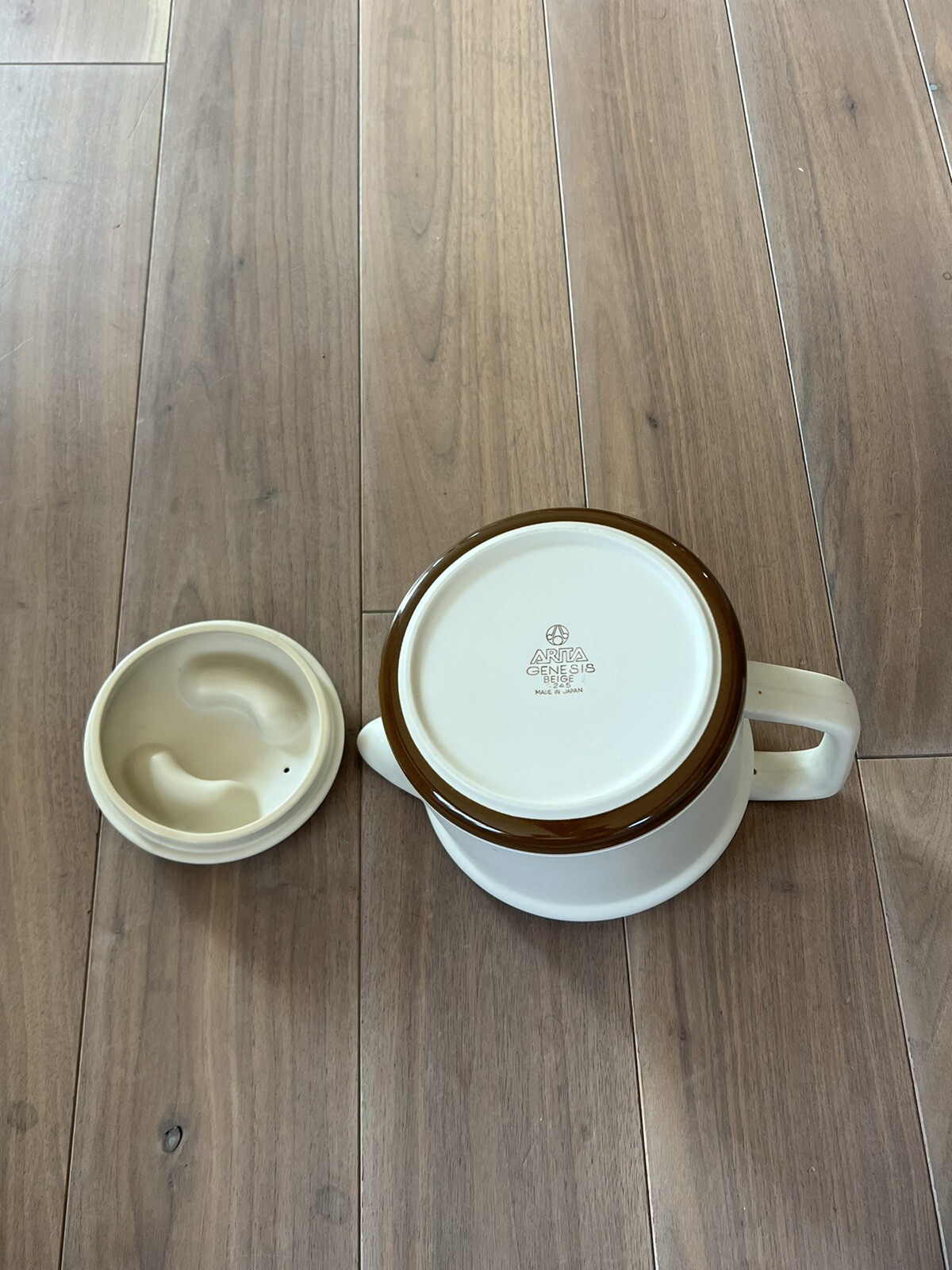 Vintage Arita Genesis Beige Tea Pot Made In Japan Rare Teapot Carafe | eBay