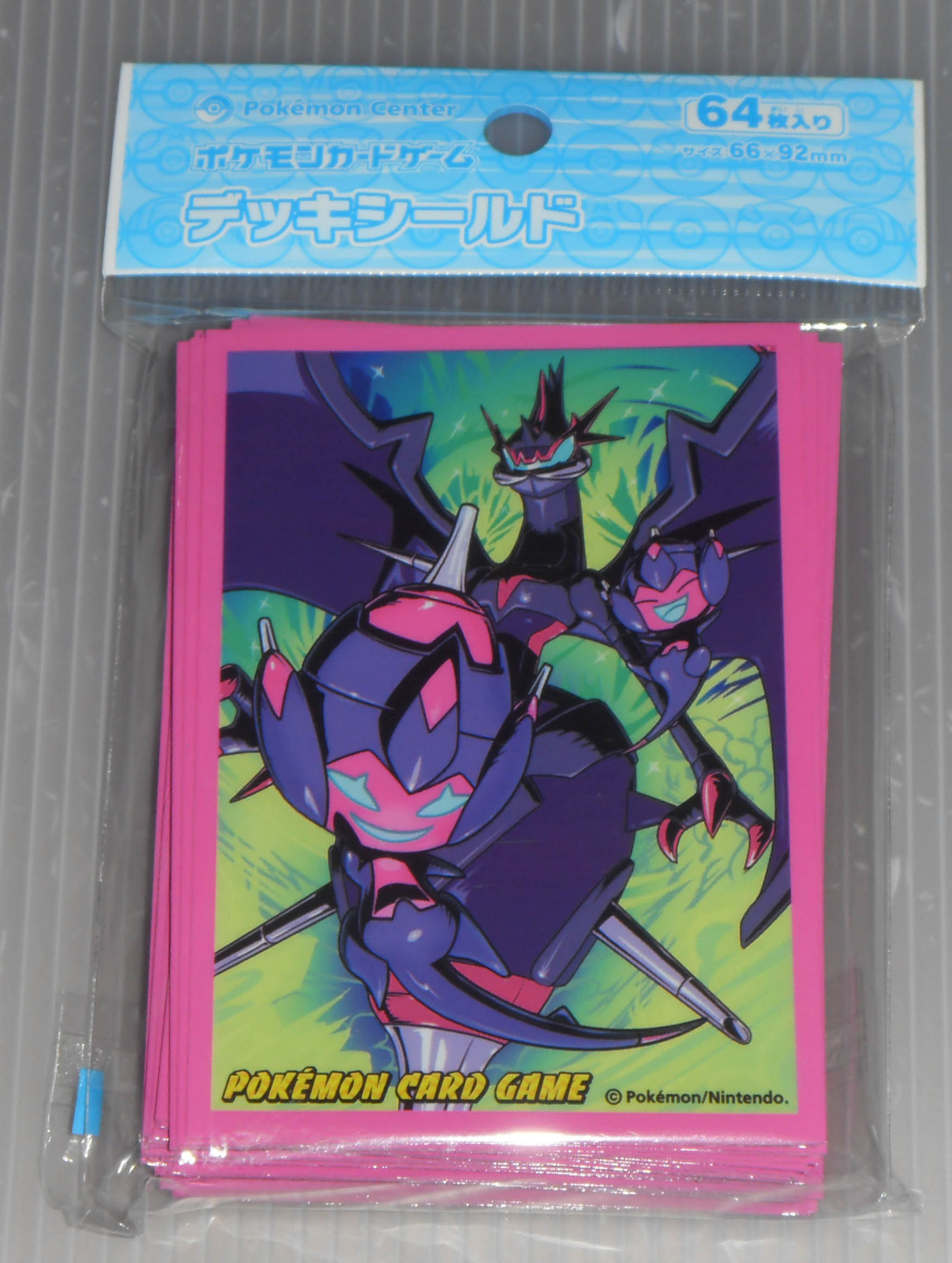 Japan Pokemon Center Limited Card Sleeves Poipole & Naganadel (64 pcs ...