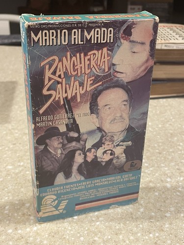 Rancheria Salvaje Mexcinema VHS Mario Armada RARE 80s Mexi Action ...