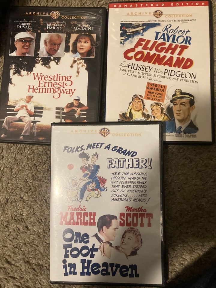 Lot Of 9 VG Warner Archive Collection DVD'S: Read Description | eBay