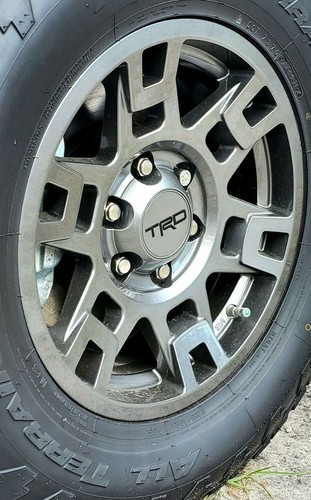 Genuine Toyota 17" TRD Gloss Gunmetal Gray (TRD PRO 4Runner) PTR20 ...