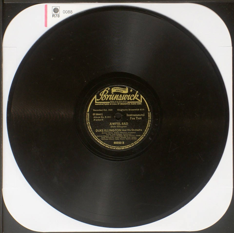 Duke Ellington - Jazz Convulsions - Vintage 10" shellac 78 rpm record ...