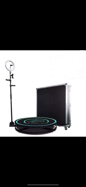 360 Photo Booth Video Selfie Automatic Spin Platform for sale online | eBay