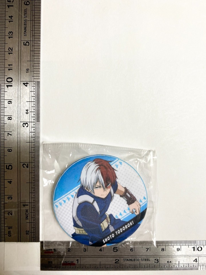 Shoto Todoroki My Hero Academia MHA Button Badge Bandai Namco Toei Rare ...