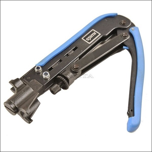 Coax Compression Crimping Tool F-Type Crimper Cable Tech RG6 RG59 RG11 ...