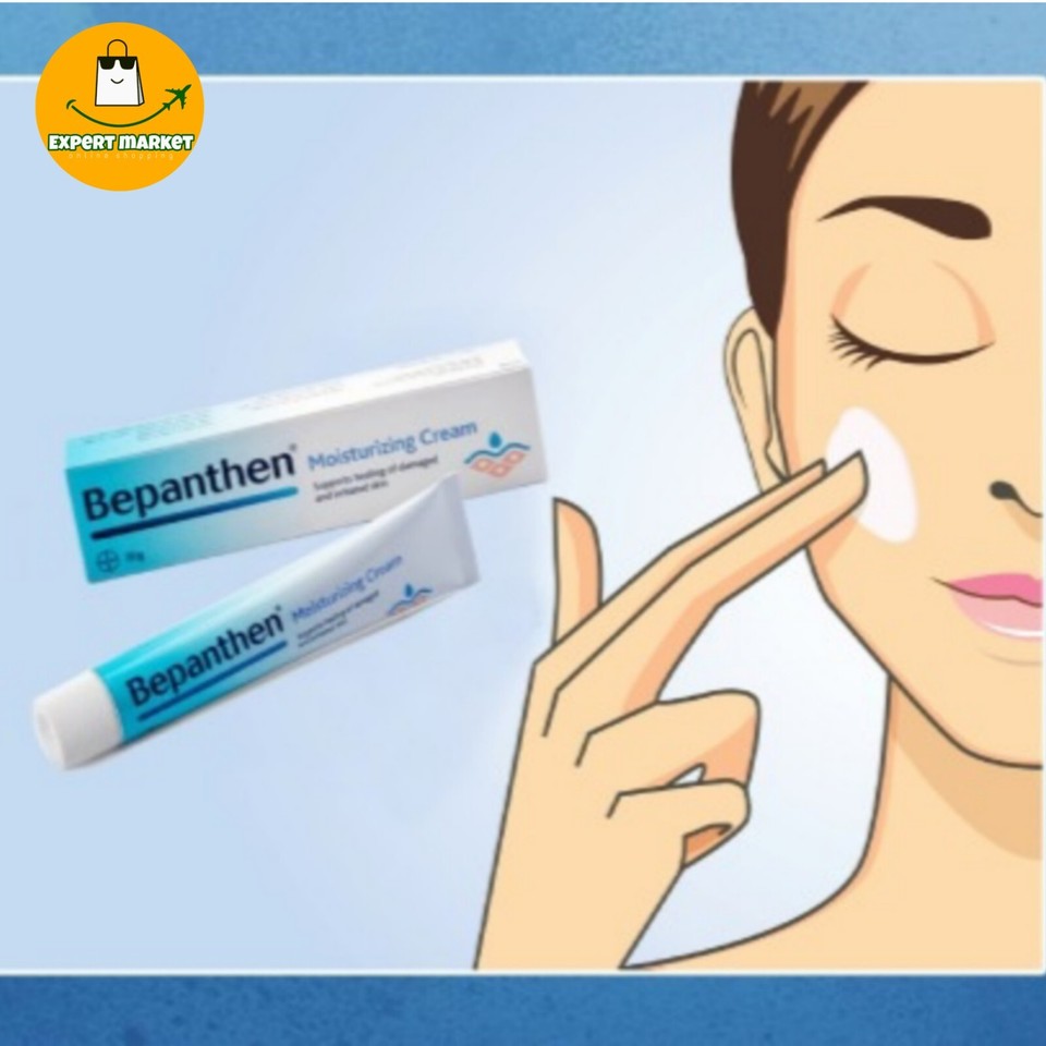 Bepanthen Moisturizing Cream For Healing Damaged Irritated Skin 30 gram ...