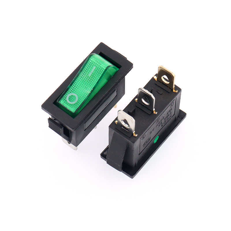 KCD3 Rocker Switch 2/3 Pin 2 Position Rectangular Rocker Switch On-Off ...