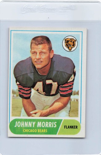 1968 Topps #23 Johnny Morris Bears EX/MT *DA-C9510 | eBay