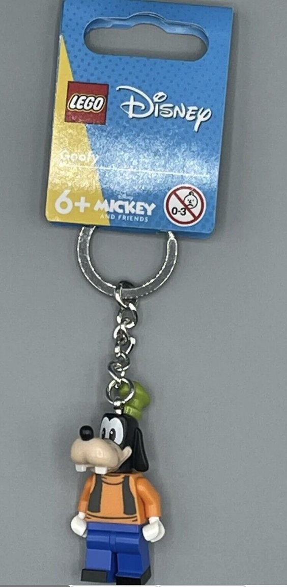LEGO Disney GOOFY Minifigure KEYCHAIN 854196 Key Ring for sale online ...