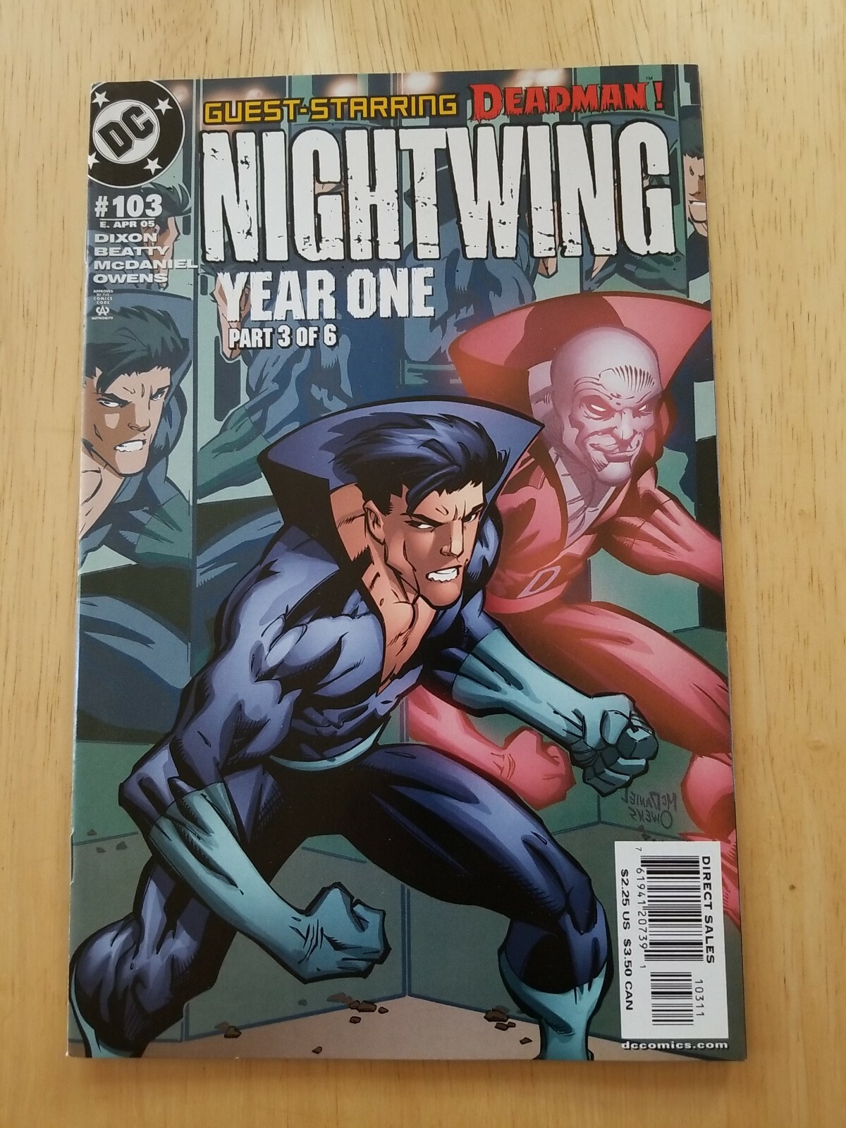 Nightwing #103 Deadman Year One comic book Scott Beatty McDaniel Chuck ...