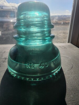 Hemingray 40 Glass Insulator | eBay