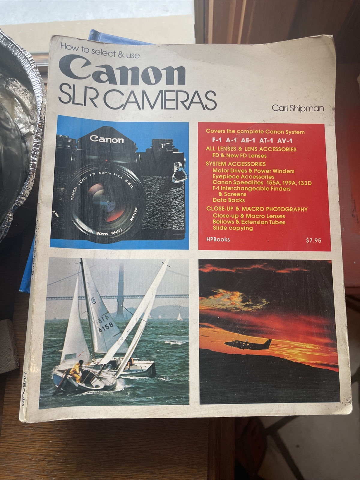 How To Select and Use Canon SLR cameras by Carl Shipman VTG Book 1979 ...