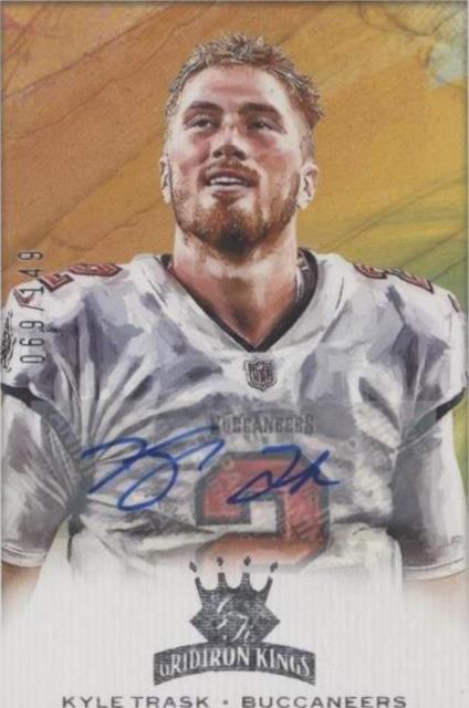 2021 Panini Chronicles - Gridiron Kings Kyle Trask #GK-7 Signatures ...