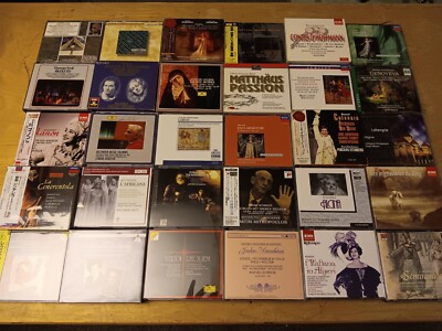 OPERA BOX SET HUGE LOT OF 30 NEAR MINT CD FREE SHIP MANY JAPAN BIG ...