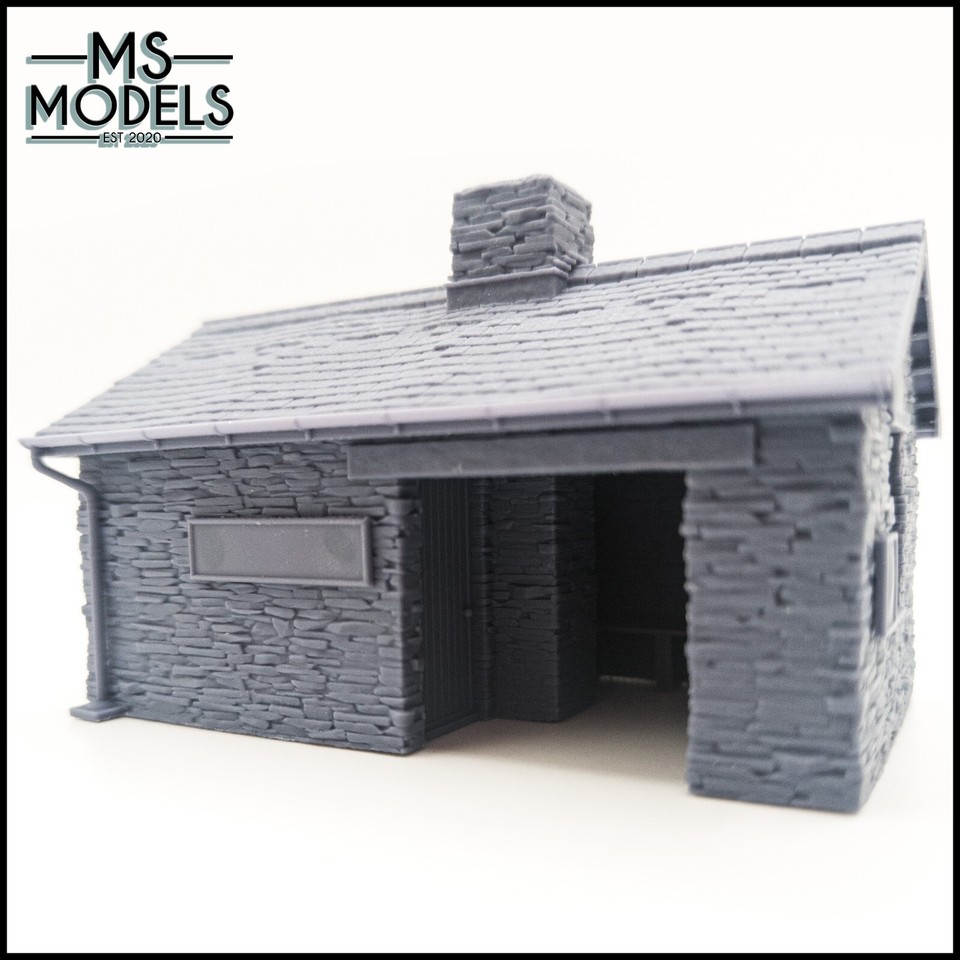 Narrow Gauge Station Building Dduallt OO9/O16.5 009 Gauge Scale Model ...