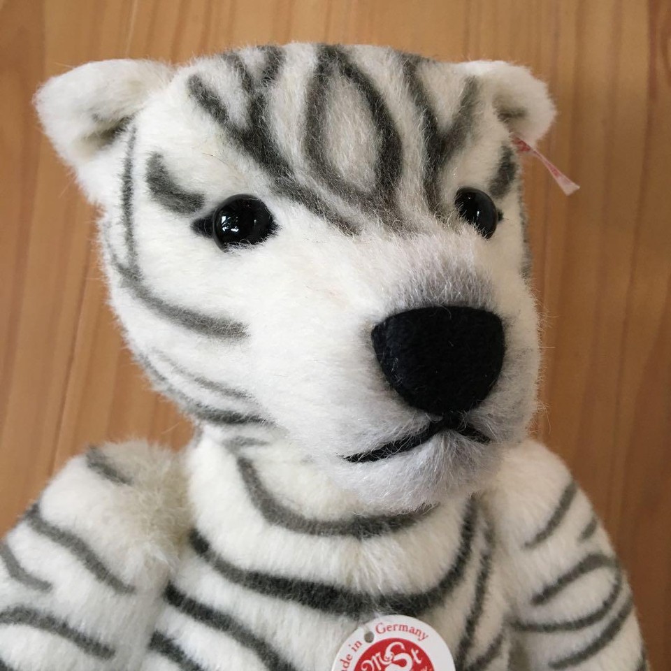 Plush Toy Steiff Teddy Bear Zebra with Box | eBay