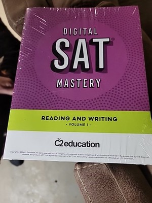 Digital SAT Mastery Reading and Writing v C2 Education Book | eBay