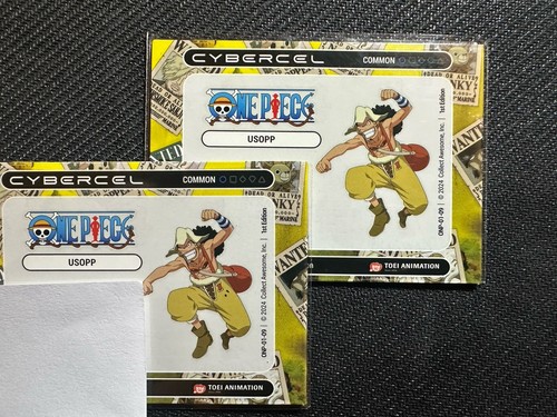 One Piece Cybercell First Editions, Lot Of 13 (3) Rares (10) Commons Scanned | eBay