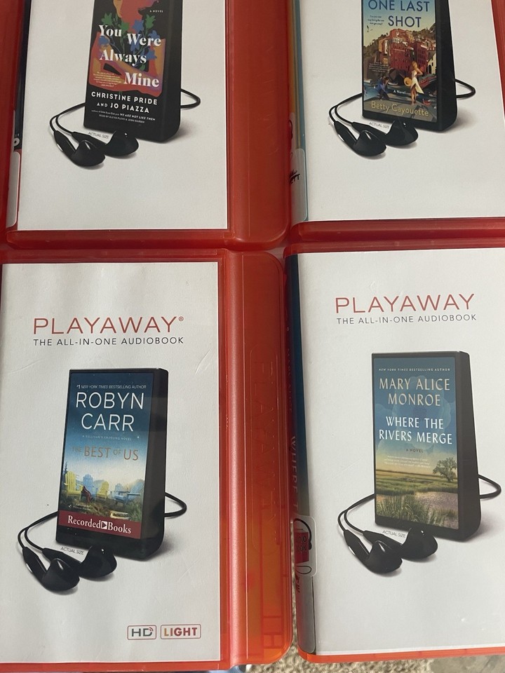 playaway audio books lot | eBay