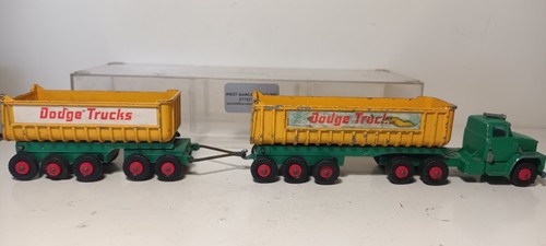 MATCHBOX LESNEY KINGSIZE, DODGE FRUEHAUF TIPPER TRUCKS ,K-16 , c1967 | eBay