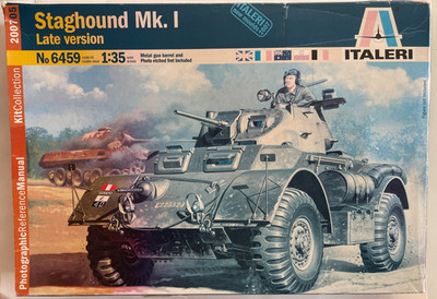 Staghound Mk. I Late Version WWII Allies ITALERI 1/35 | eBay UK
