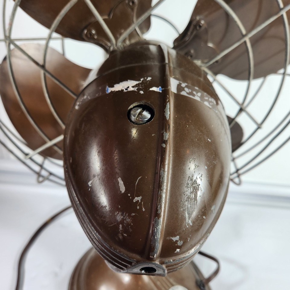 VTG Robbins & Myers Electric Fan 3 Speed Model 22004 15" 4 Blade Round ...