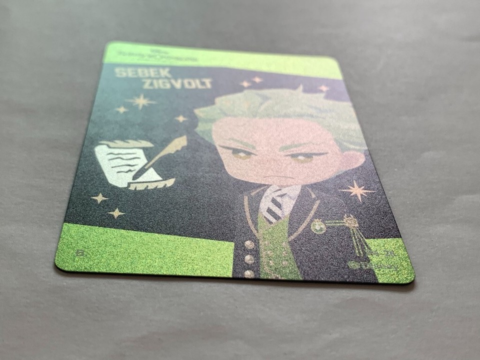 Sebek Zigvolt Disney Twisted Wonderland Plastic card Japanese ...